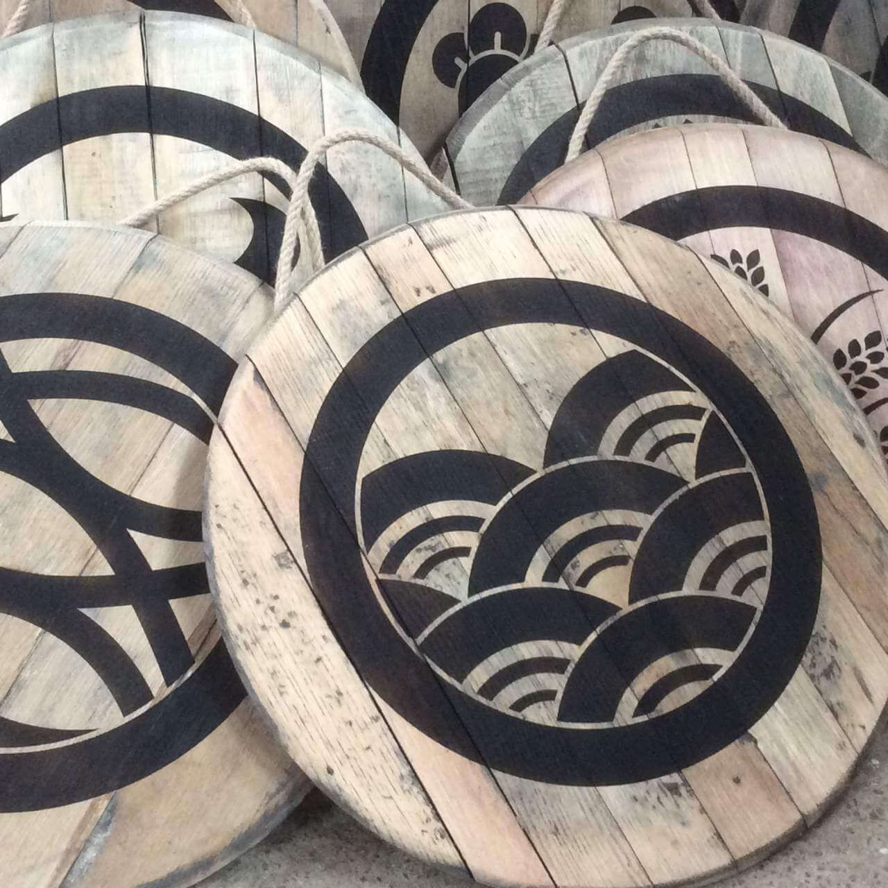 Cam Graphic: wooden engraved barrel end signs - Birthday Personalised ...