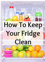 How to Keep Your Fridge Clean - Simple Girl