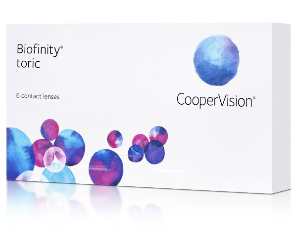 Biofinity Toric XR Contact Lenses | HSA Store Optical
