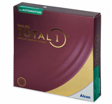 Get Dailies Total1 for Astigmatism 90 Pack Contacts | WebEyeCare