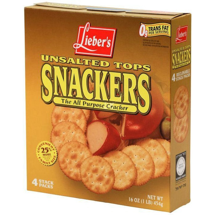 Snacker Crackers - Unsalted - Kosher Gourmet
