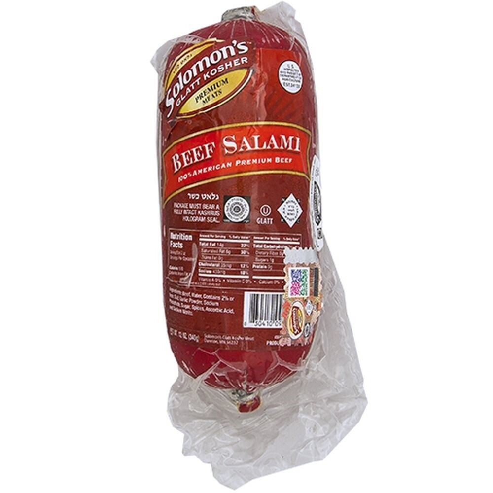Solomon's Beef Salami - Kosher Gourmet