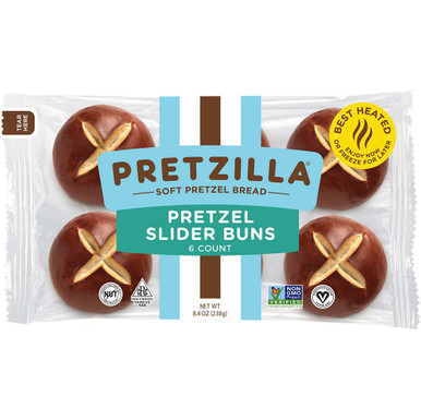 Pretzilla Slider Buns - Kosher Gourmet