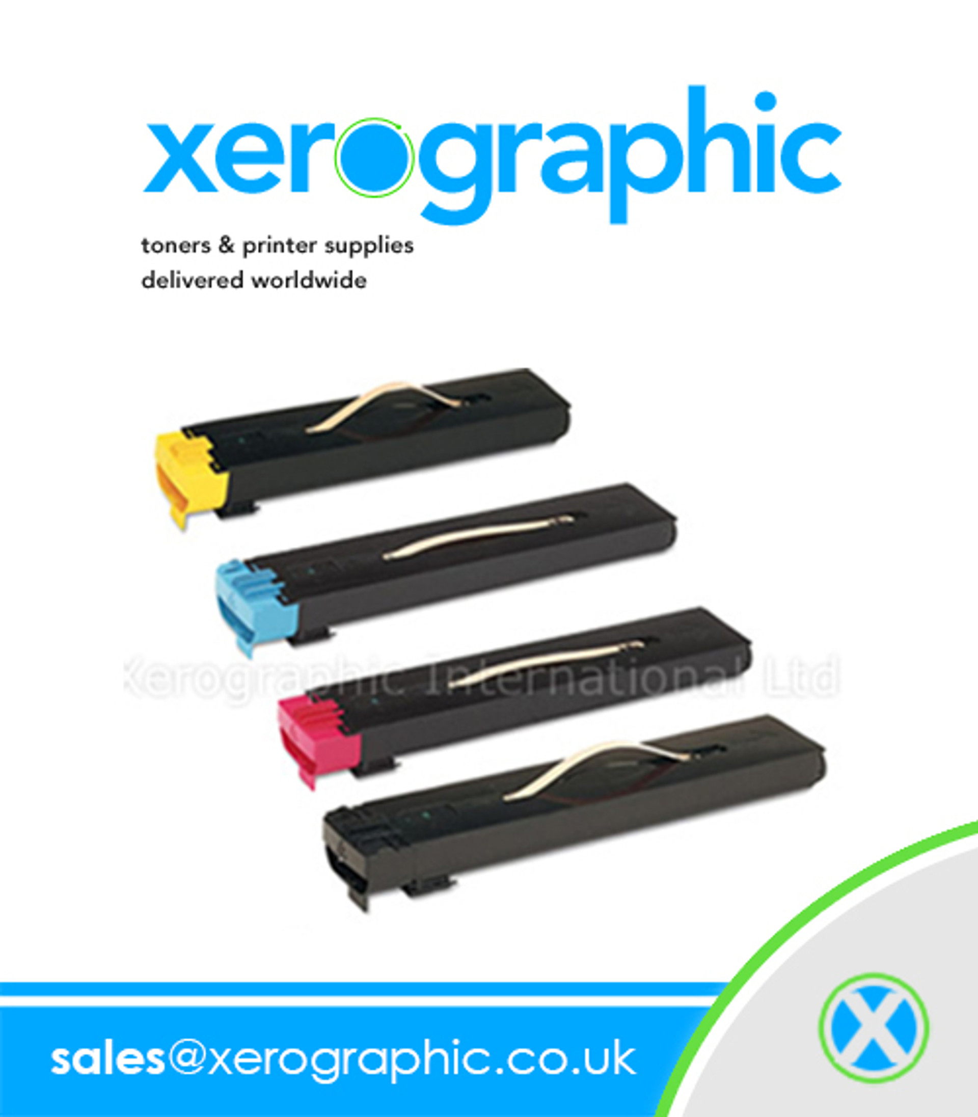 Xerox Versant 80, 180 Press, Genuine Cyan Toner Cartridge 006R01647 ...