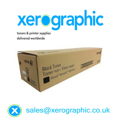 Xerox Versant 80, 180, 280 Press Genuine BLACK Toner Cartridge 006R01642
