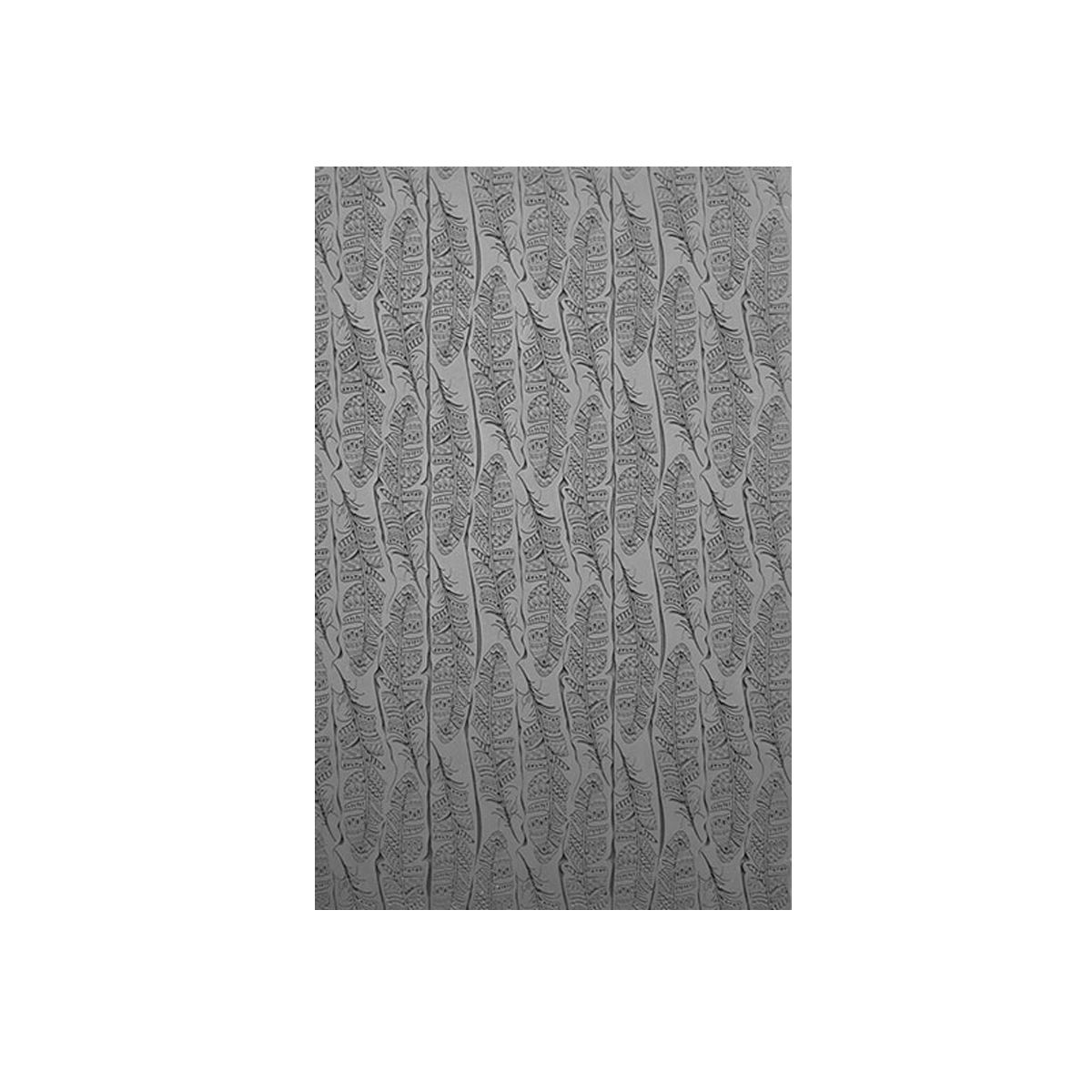 Mega Texture Tile - Tribal Feather Fineline *Limited Stock* | Metal ...