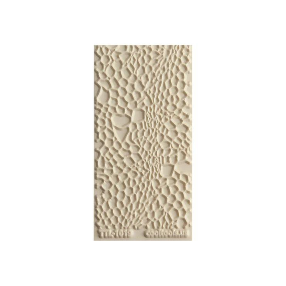 Texture Tile - Reptile Skin Embossed | Texture Tiles | Metal Clay Ltd