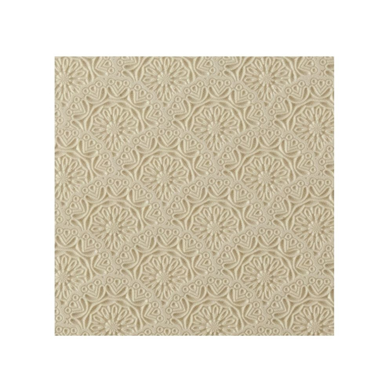 Medallion Motif Texture Tiles Metal Clay Ltd