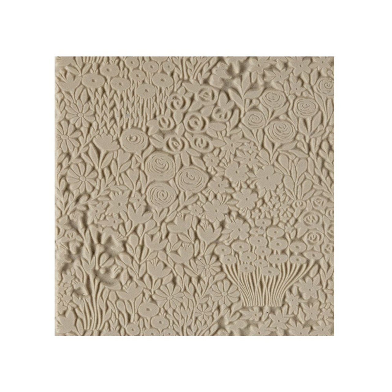 Texture Tile Field Of Flowers Texture Tiles Metal Clay Ltd