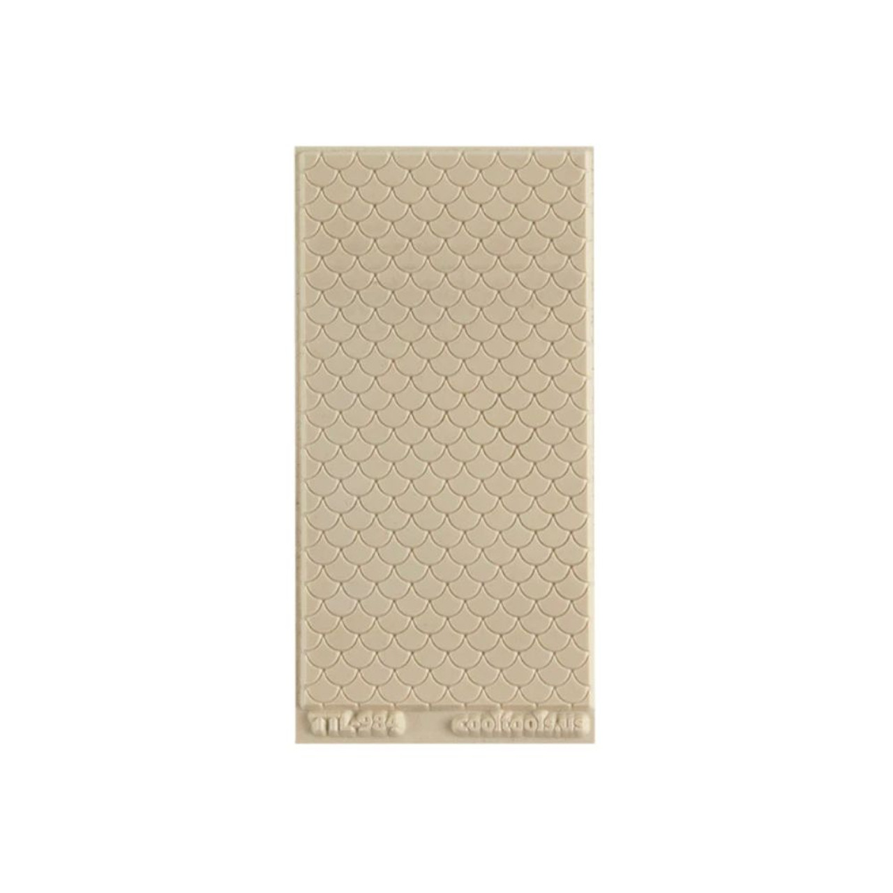 Texture Tile Scales Embossed Texture Tiles Metal Clay Ltd