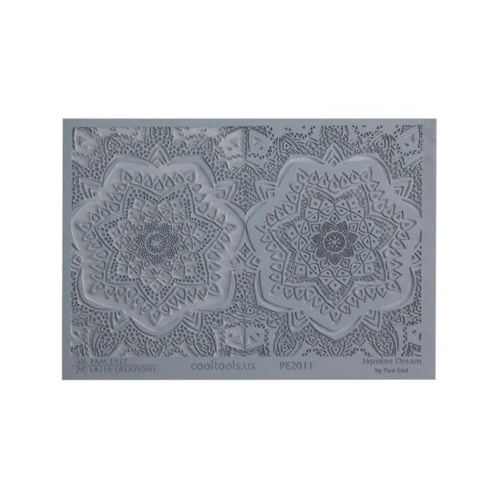 Pam East Texture Mat - Jasmine Dream | Metal Clay Ltd