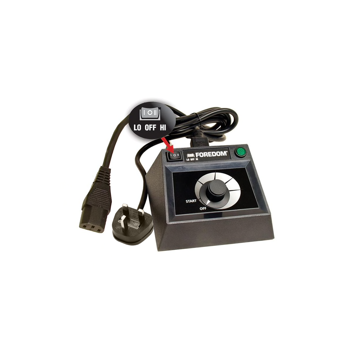 Foredom | Dual Speed Dial Control | Metal Clay Ltd