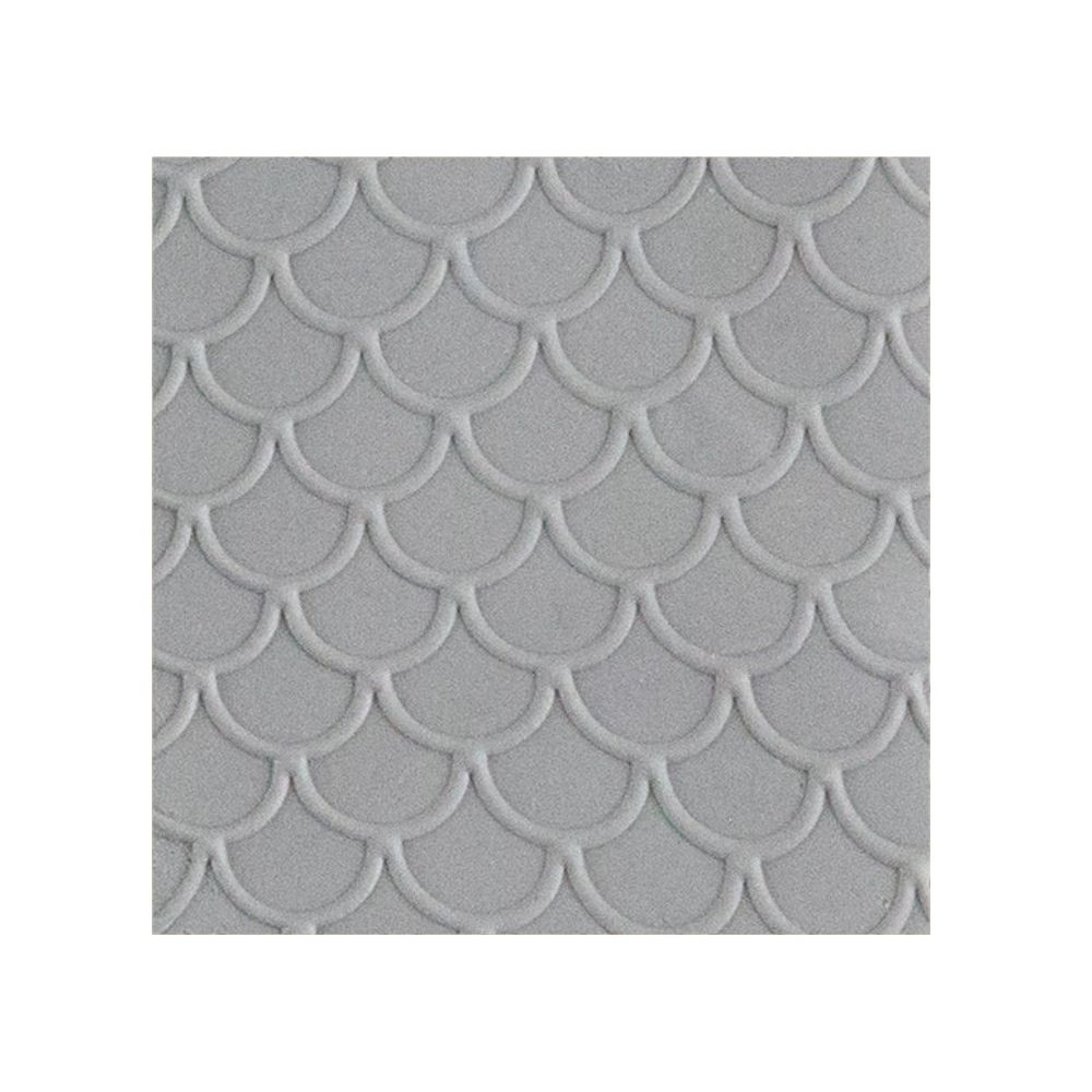 Texture Tile - Scales Embossed | Texture Tiles | Metal Clay Ltd