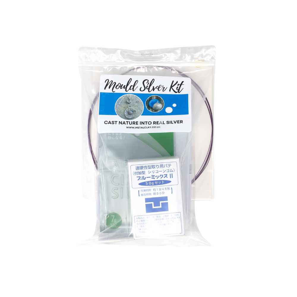 Mould Silver Kit - cast nature into silver | Metal Clay Ltd