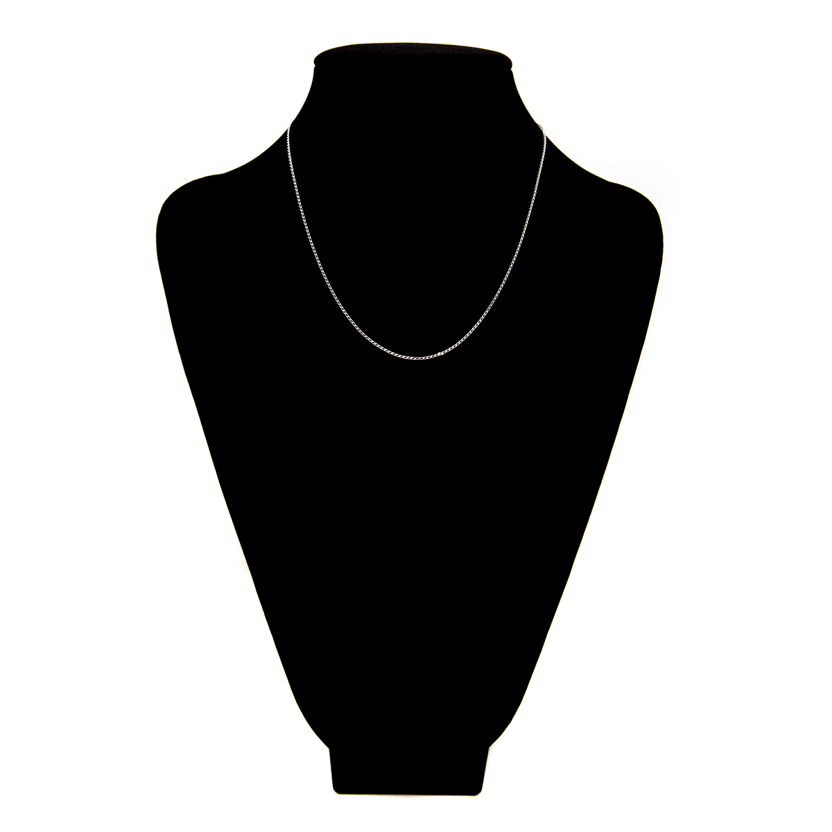 Sterling Silver Gossamer Curb Chain - 40cm | Chain & Cord | Metal Clay Ltd