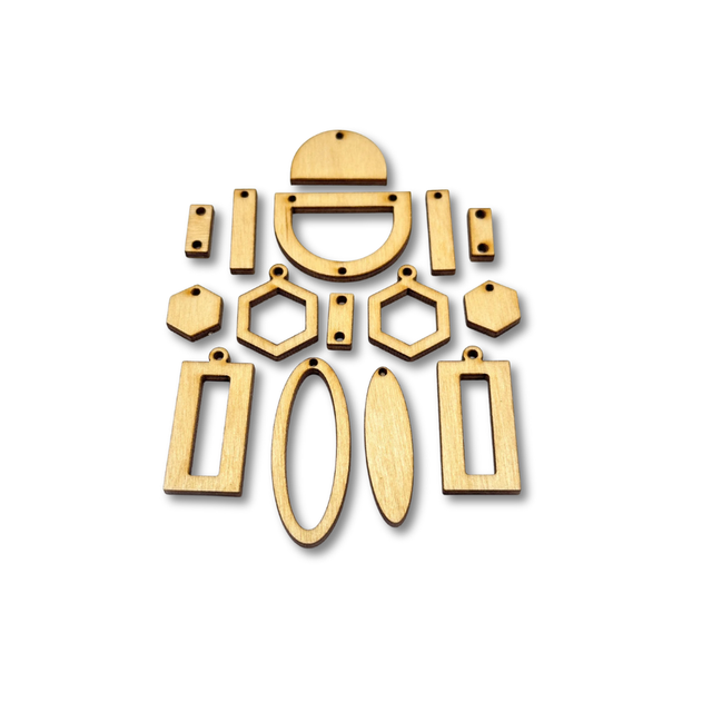 Colourful Soul by Vintaj - Jewellery Pop Outs - Arched Blank Shapes ...