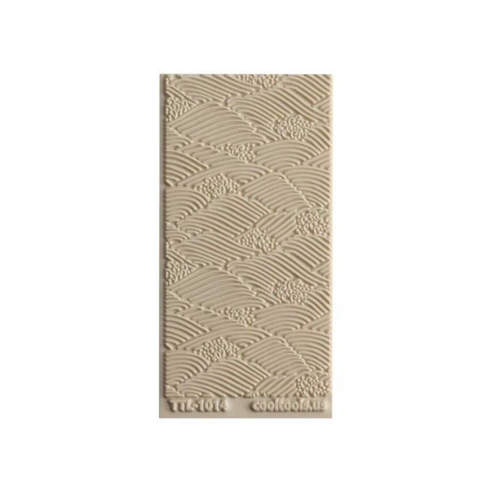 Texture Tile - High Surf | Texture Tiles | Metal Clay Ltd