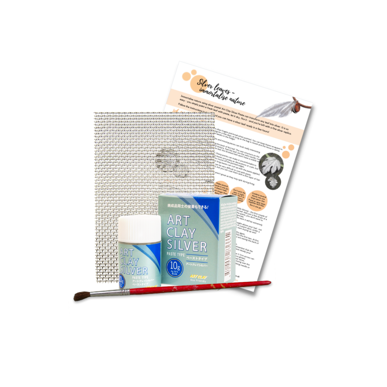 Art Clay Silver Leaf Kit - Metal Clay Ltd