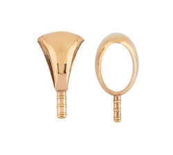 Embeddable Bail - Copper - 6mm x 3.9mm - *Pack of 10* | Metal Clay Ltd