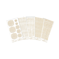 RMR Laser Texture Paper - Hopsack Collection (Set of 5) - 50 x 89mm ...