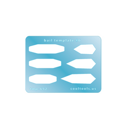 Jewellery shape template - Bail Template 6 | Shape Templates | Metal ...