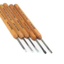 Dockyard Micro Carving Tools - 3mm Carving Tool Set of 5 | Dockyard ...