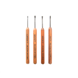 Dockyard Micro Carving Tools - V Carving Tools | Metal Clay Ltd