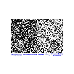 Pam East Texture Mat - Dreamy Swirls by Shruti Dev | Texture Tile ...