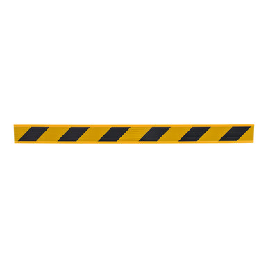 PVC Barrier Board with Class 1 Reflective Tape - 2.5m | SAYKA
