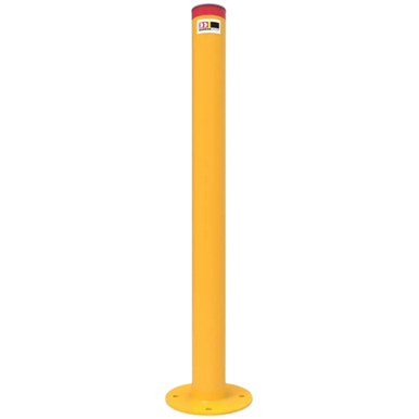 Bollard 90mm Surface Mounted - Galvanised and Powder Coated | SAYKA
