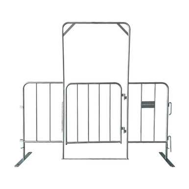 Construktor Galvanised Crowd Control Barrier Gate with Feet & Pins - 2 ...