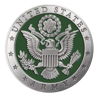 ARMY PEWTER MEDALLION - TreelineUSA