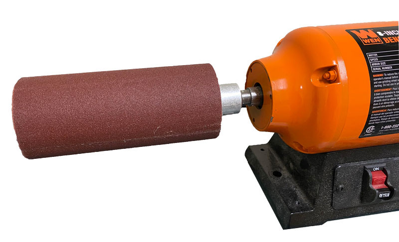 Soft Sanding Mandrel Only-Left Hand Thread