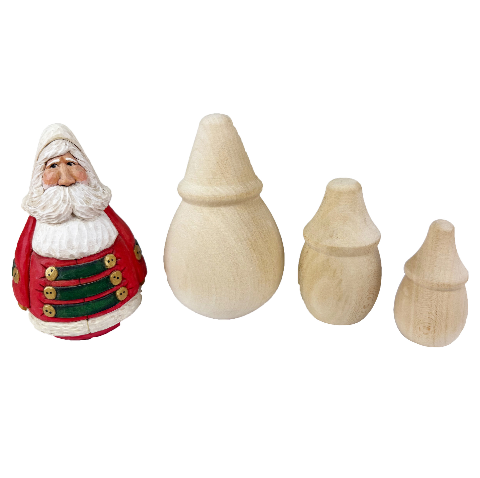 Basswood Santa Blank, Small