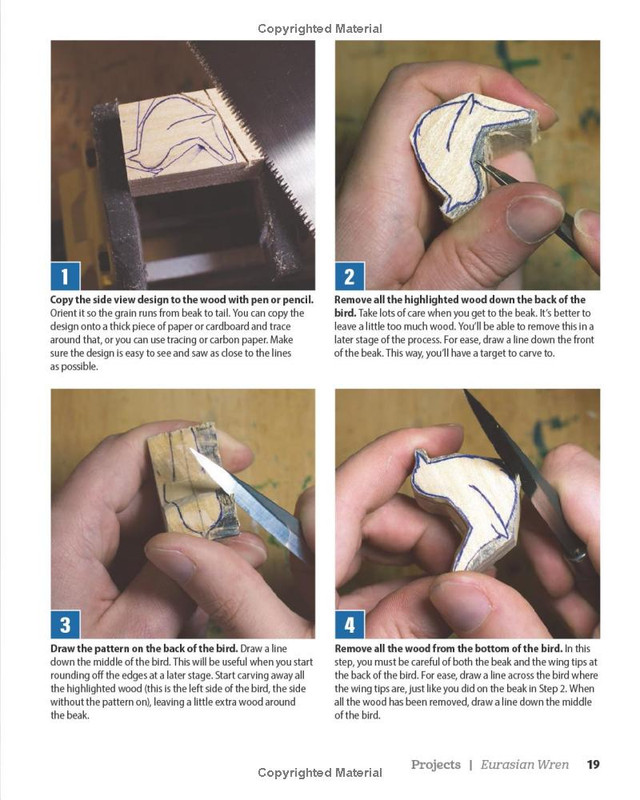 Wood Carving Patterns Make Simple Wooden Animals Easy Animal Carvings Book