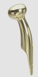 Ladies Brass Hame Top Cane Handle - TreelineUSA