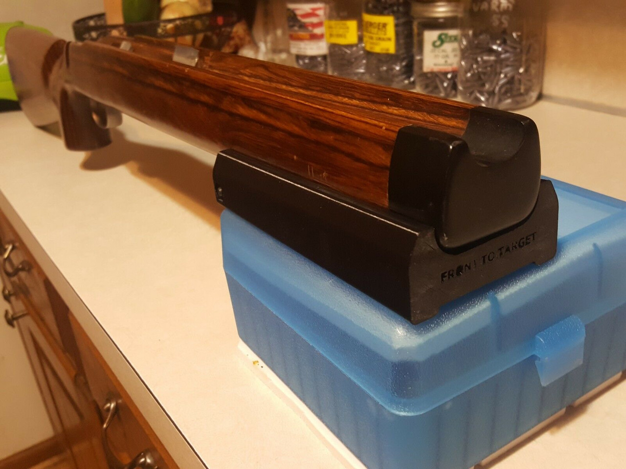 Savage 110/112 12 BVSS Stock 3" Flat Benchrest Bag Adapter (parallel to ...