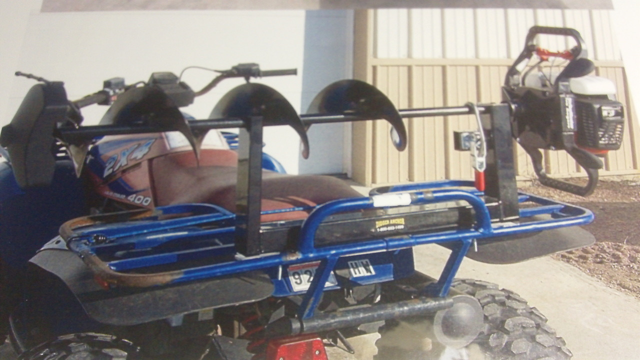 Digger Auger Mount | Ice Auger Mount for ATV UTV & Snowmobile