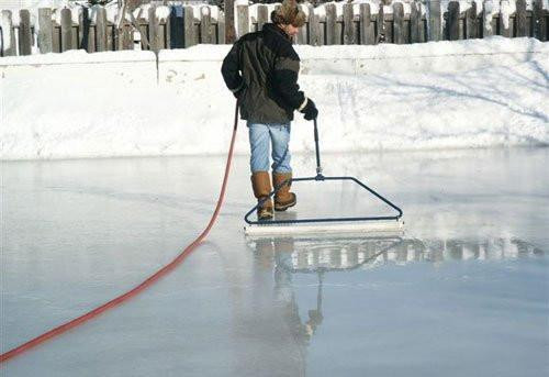 NiceIce | Backyard Ice Rink Resurfacer | 52 Inch | The Weeders Digest