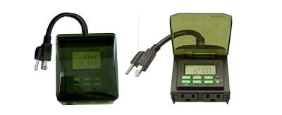Dual Outlet Heavy Duty 7-Day Digital Outdoor Timer