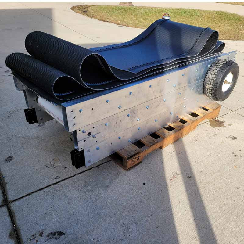 Portable Conveyor Belt System | Shore Transfer Conveyor
