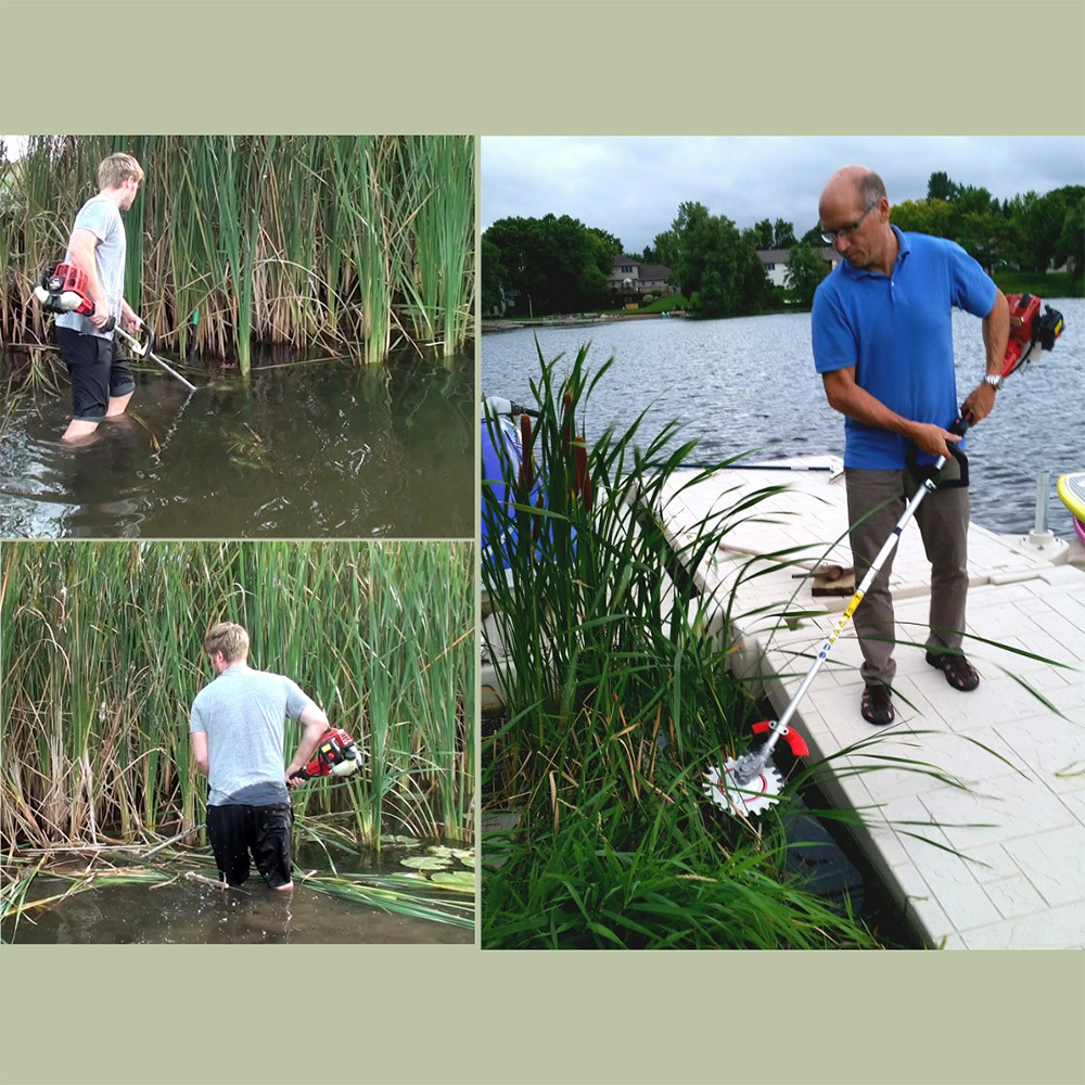 Serrated Lake Weed Cutter | The Weeders Digest