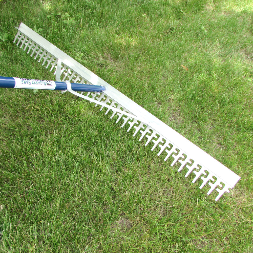 Rake Zilla | Lake Rake For Weeds | Large Beach Rake with Long Tines