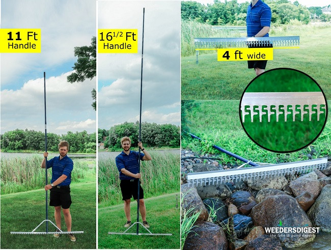 Super Lake Rake / Beach Rake Combo | Weeders Digest
