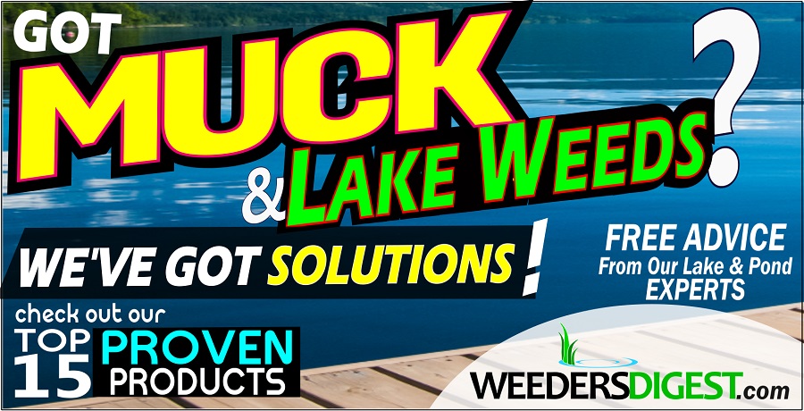 Muck, Lake Weed & Algae Solutions!