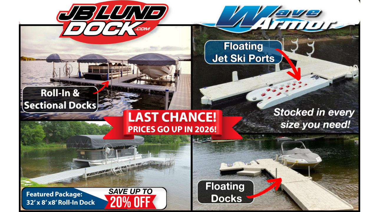 The End of Splinters and Scrapes: Our Biggest Dock & Floating PWC Port ...