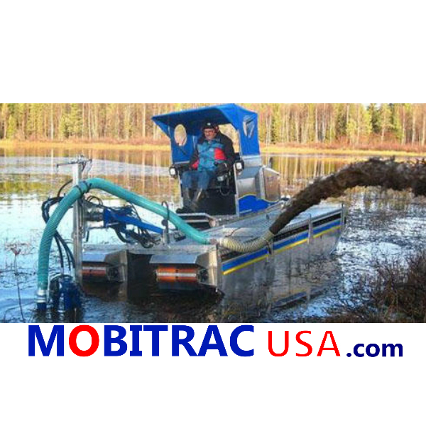 Amphibious Aquatic Machine That Harvests, Cuts, Excavates & Dredges ...