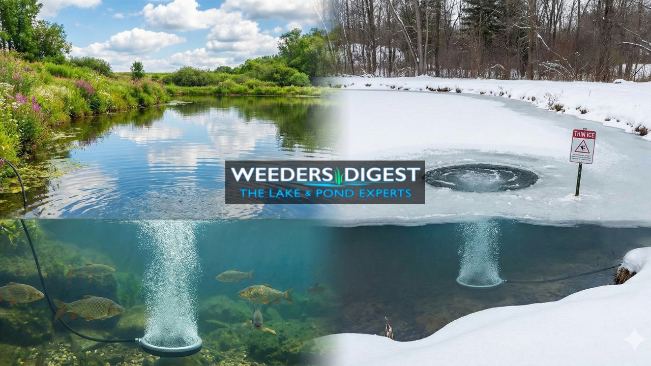 How to Choose the Right Aeration System for Year-Round Lake and Pond ...