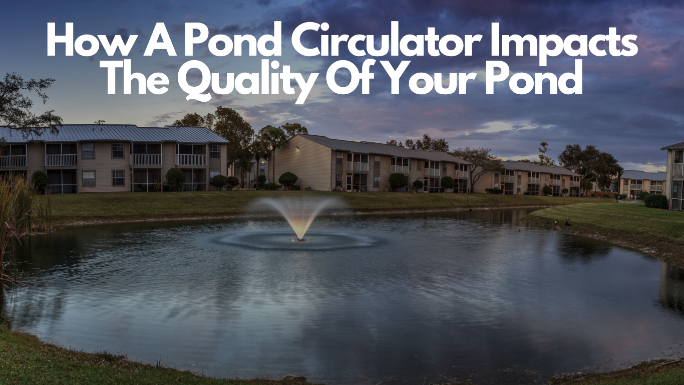 Pond Circulator Benefits for Healthy Water Systems - The Weeders Digest