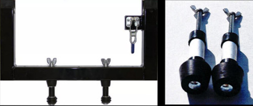 Quick Clamp for Digger Anchor Auger Carrier - The Weeders Digest